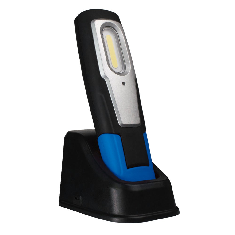 Baladeuse LED rechargeable sur socle 6W, 600 lumens, IP54, IK07 ...