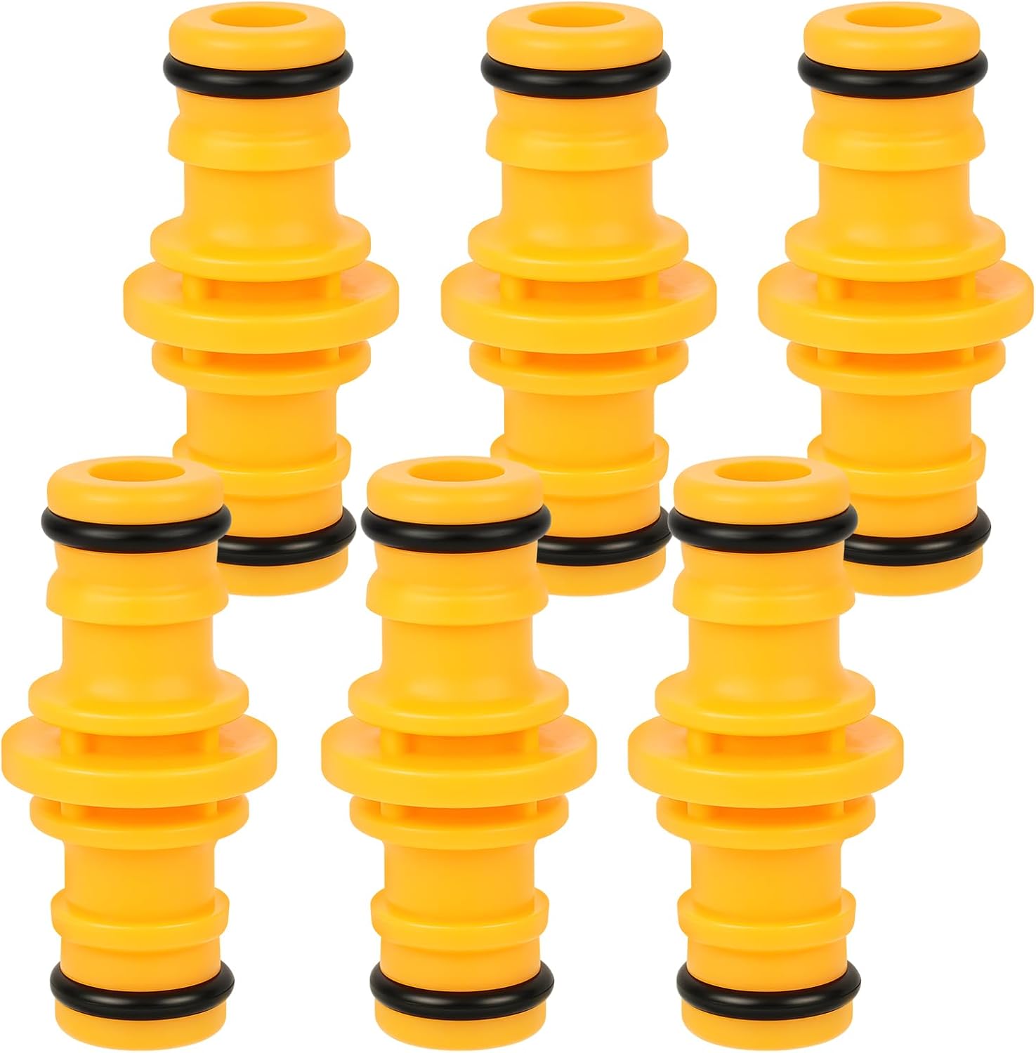 （6PCS） Raccord, Raccords pour Tuyau D'arrosage, 1/2" Double Fiche Pièce ...