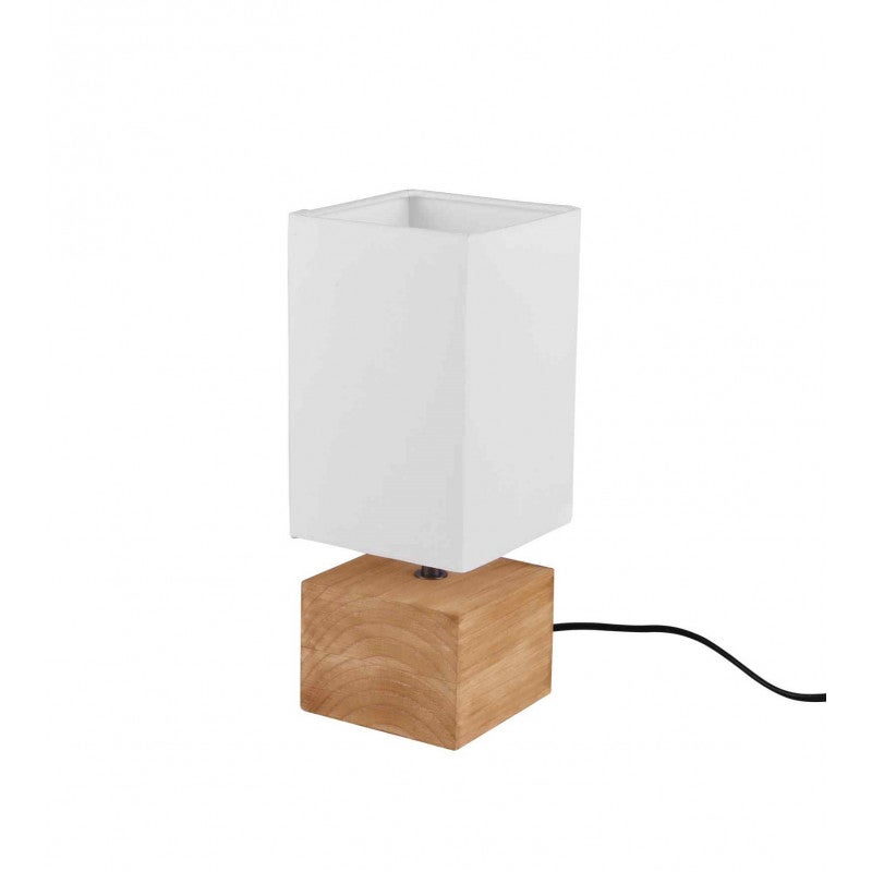 Lampe de table design Woody | Leroy Merlin