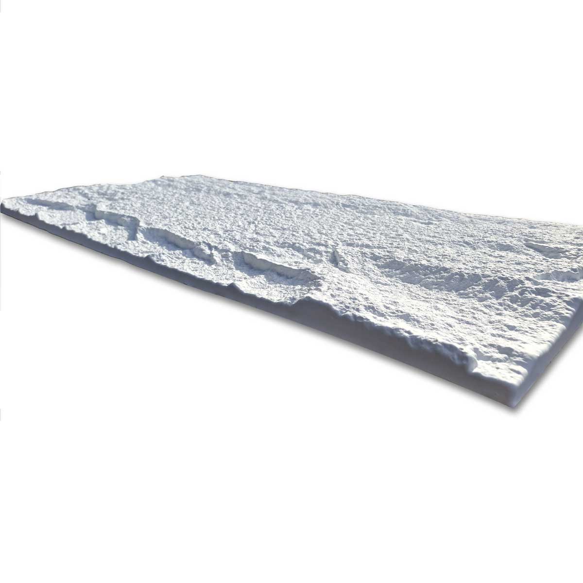 Panneau Décoratif Snow Rockstone en Polyuréthane - Effet Roche 3D ...