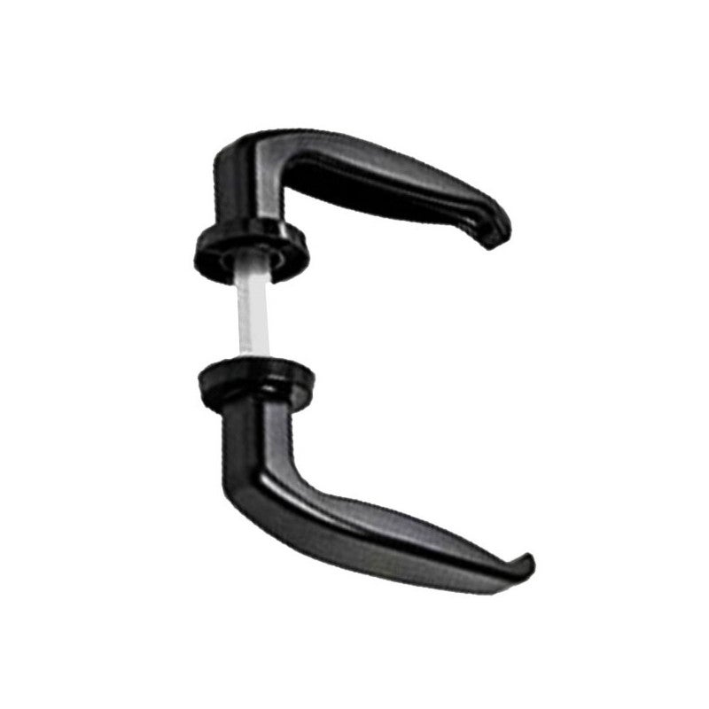 Manija de puerta de grano negro 25X80 211 Fc | Leroy Merlin