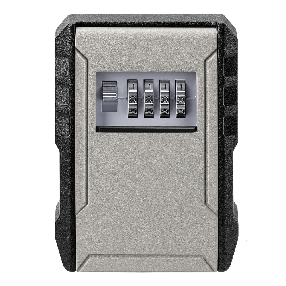 Boîte à clés murale en métal, combinaison à 4 chiffres, étanche ...