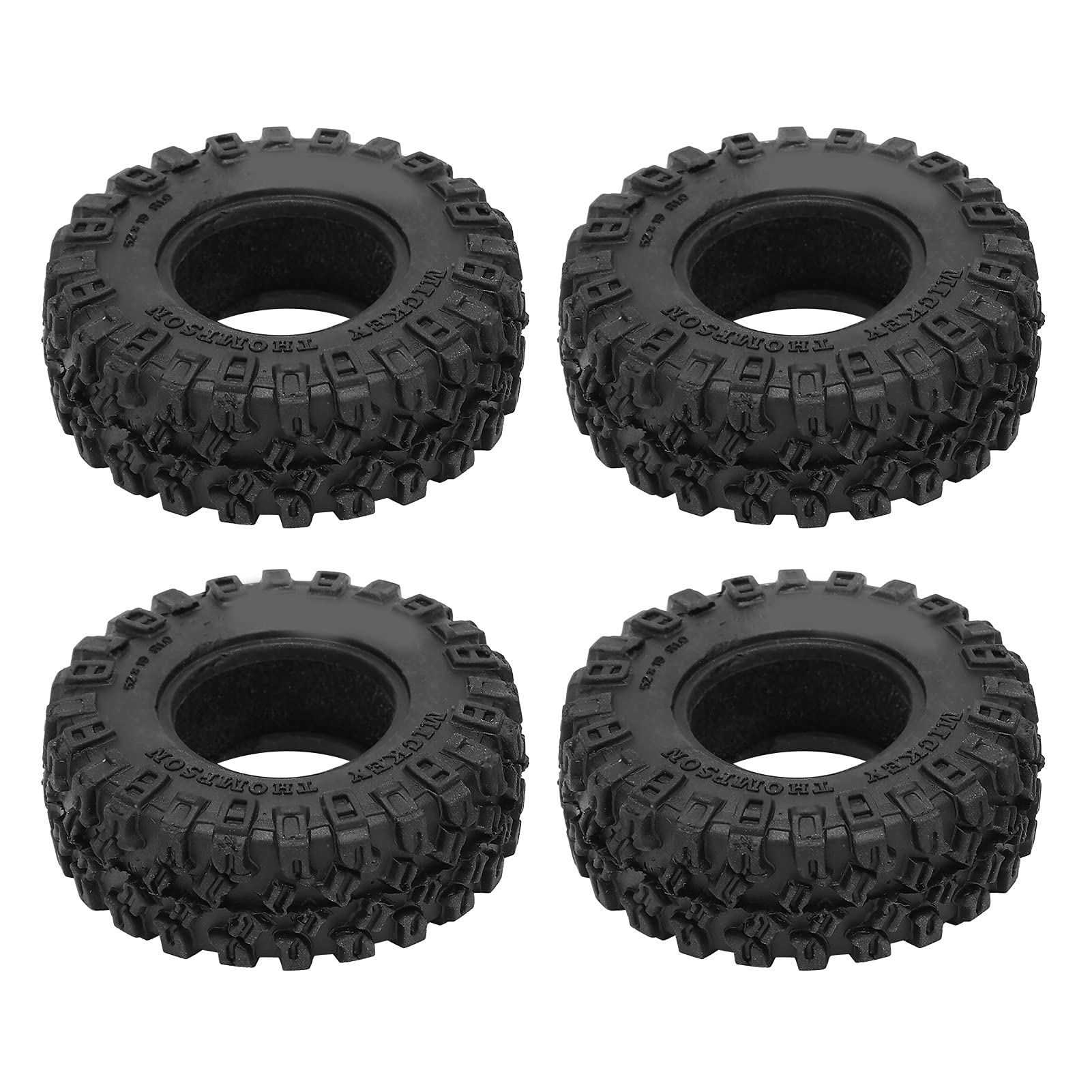 Neumáticos de goma negros para coche RC Axial SCX24 AXI00002 para SCX24 AXI00001 para SCX24 ...