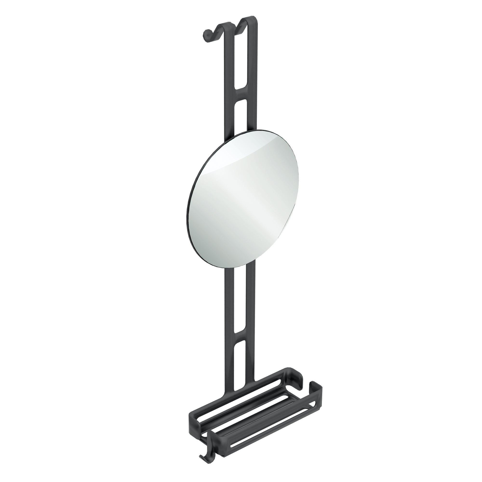 Lineabeta - Tablette de douche suspendue Filo avec tablette et miroir ...