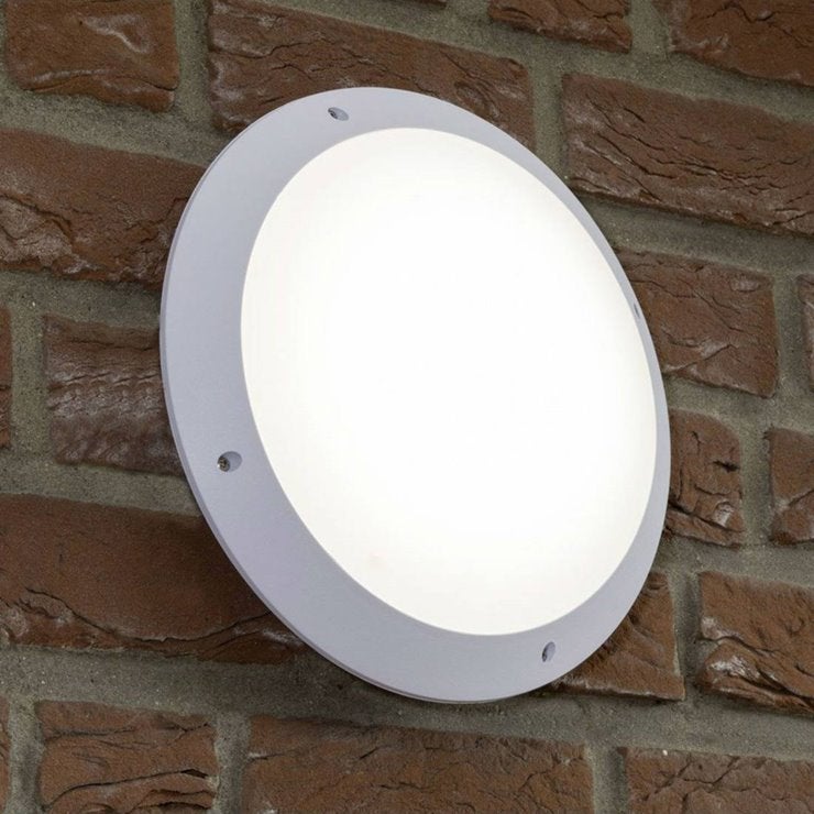 Aplique o plafón LED exterior MEDWAY Ø30cm - | Leroy Merlin