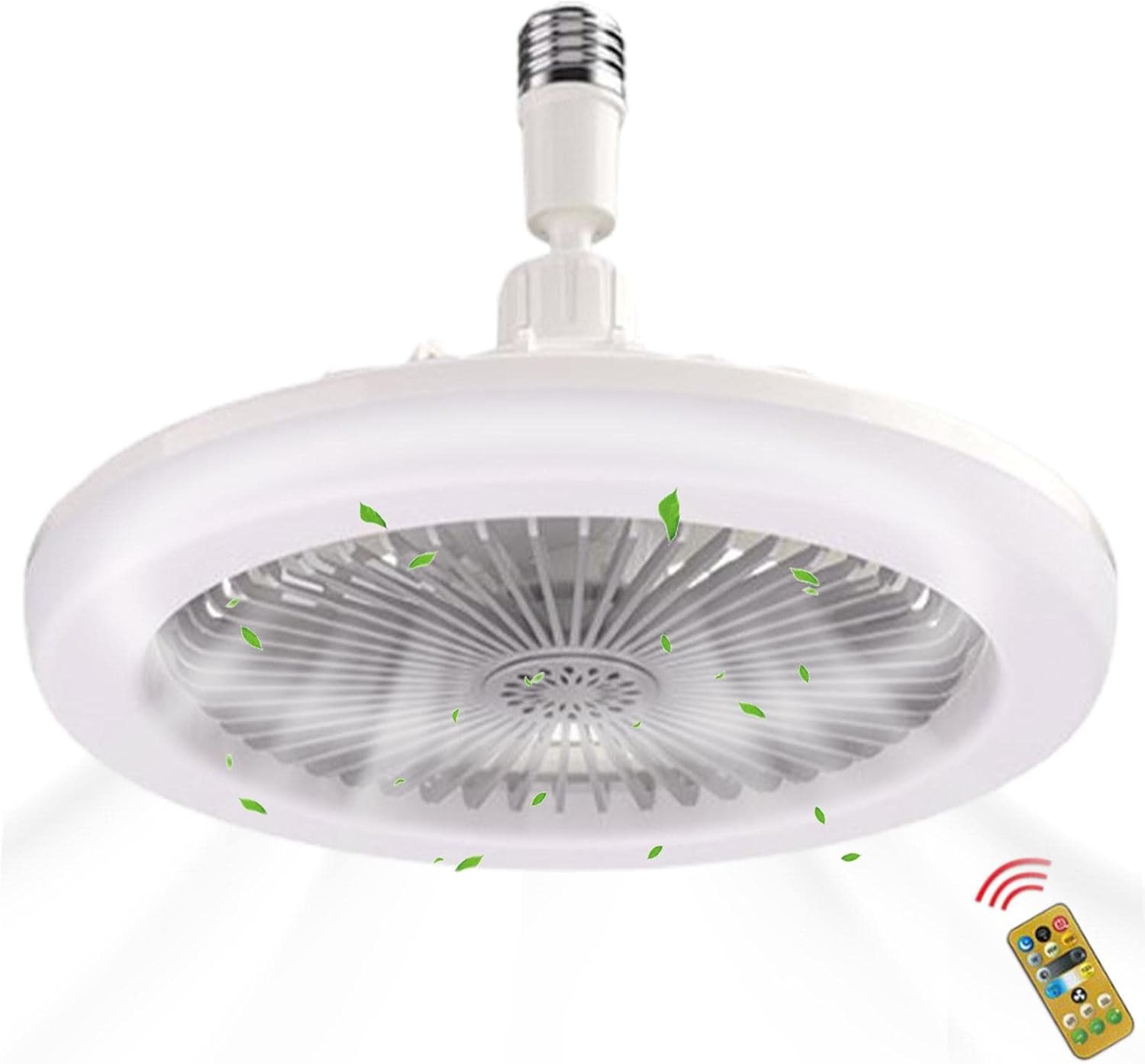 Ventilateur de plafond LED, éclairage de ventilateur de plafond ...