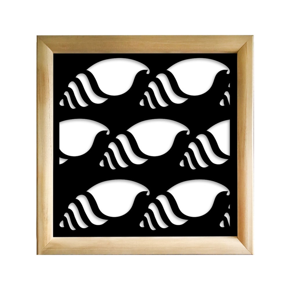 HERMITCRAB - Módulos Decorativos Cuadrados de Madera y PVC - tamaño ...