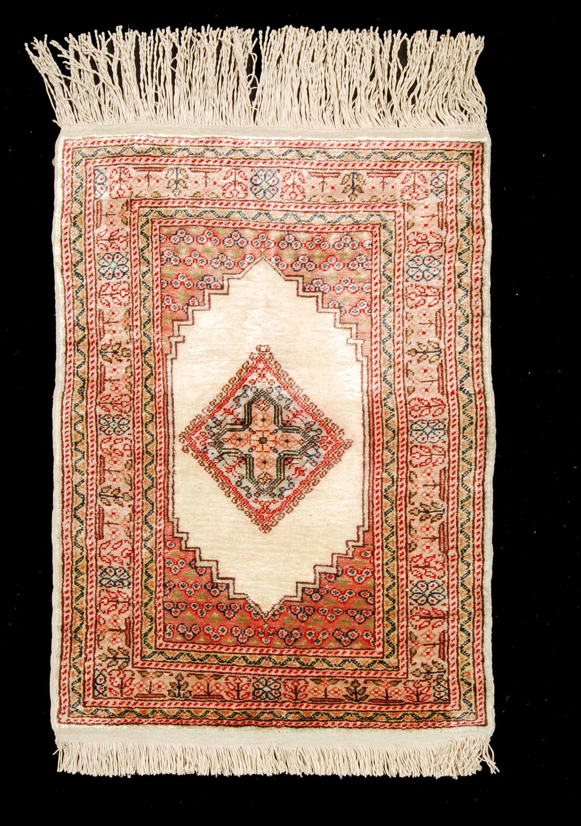 Heleche Istanbul Silk Carpet Tapis Hall Hall Alfombra Rug Tapiet 60x40 ...