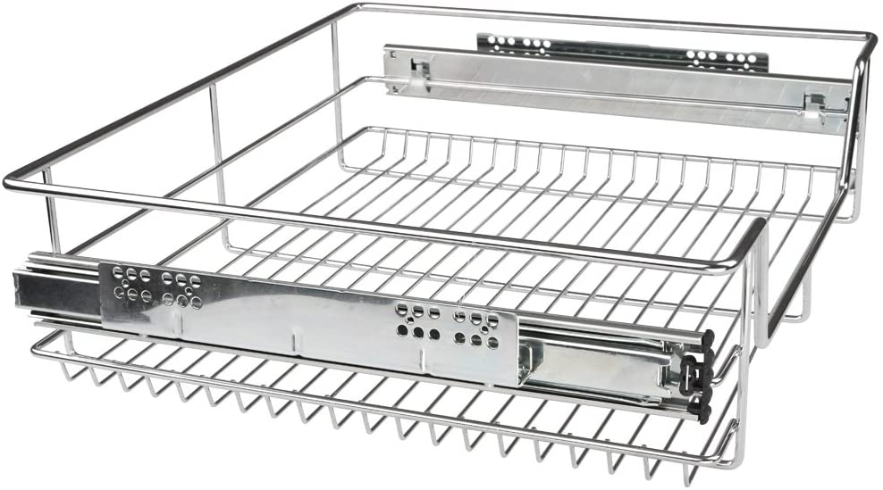 Lot de 5 tiroirs télescopique de cuisine largeur 60 cm charge max 20 kg ...