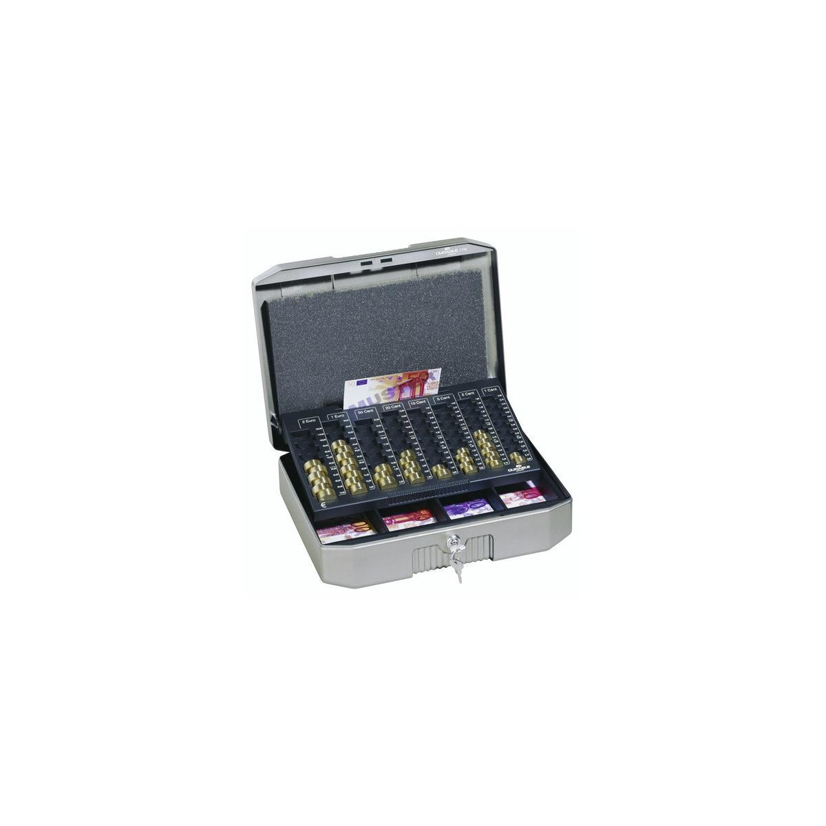 Durable €UROBOXX caisse enregistreuse Métal Gris | Leroy Merlin