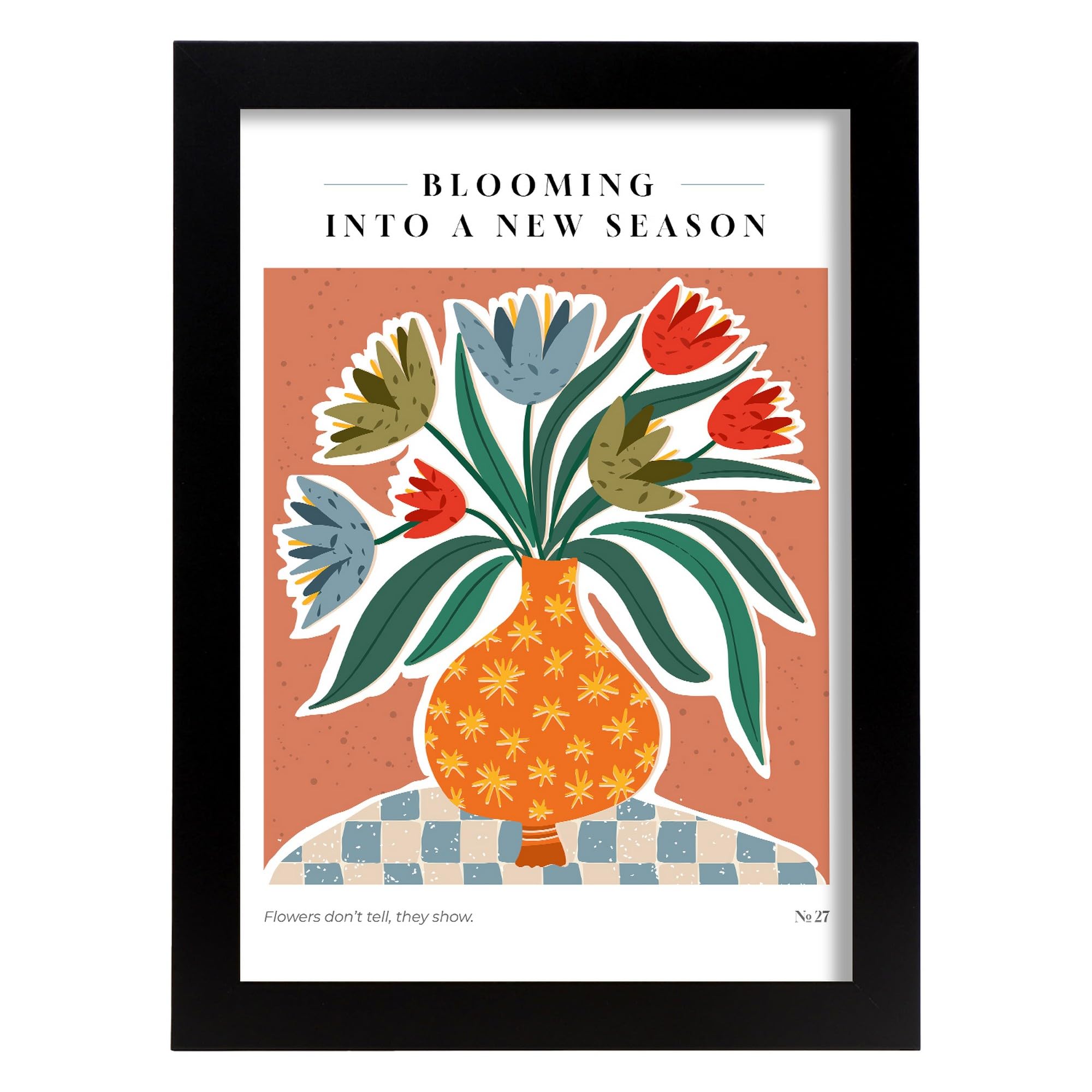 Lámina Poster De Floreciendo En Una Nueva Temporada Cuadros Decorativos ...