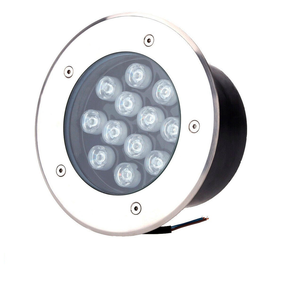 Spot LED 12W Encastrable Sol Extérieur Étanche Blanc Chaud 2700K ...
