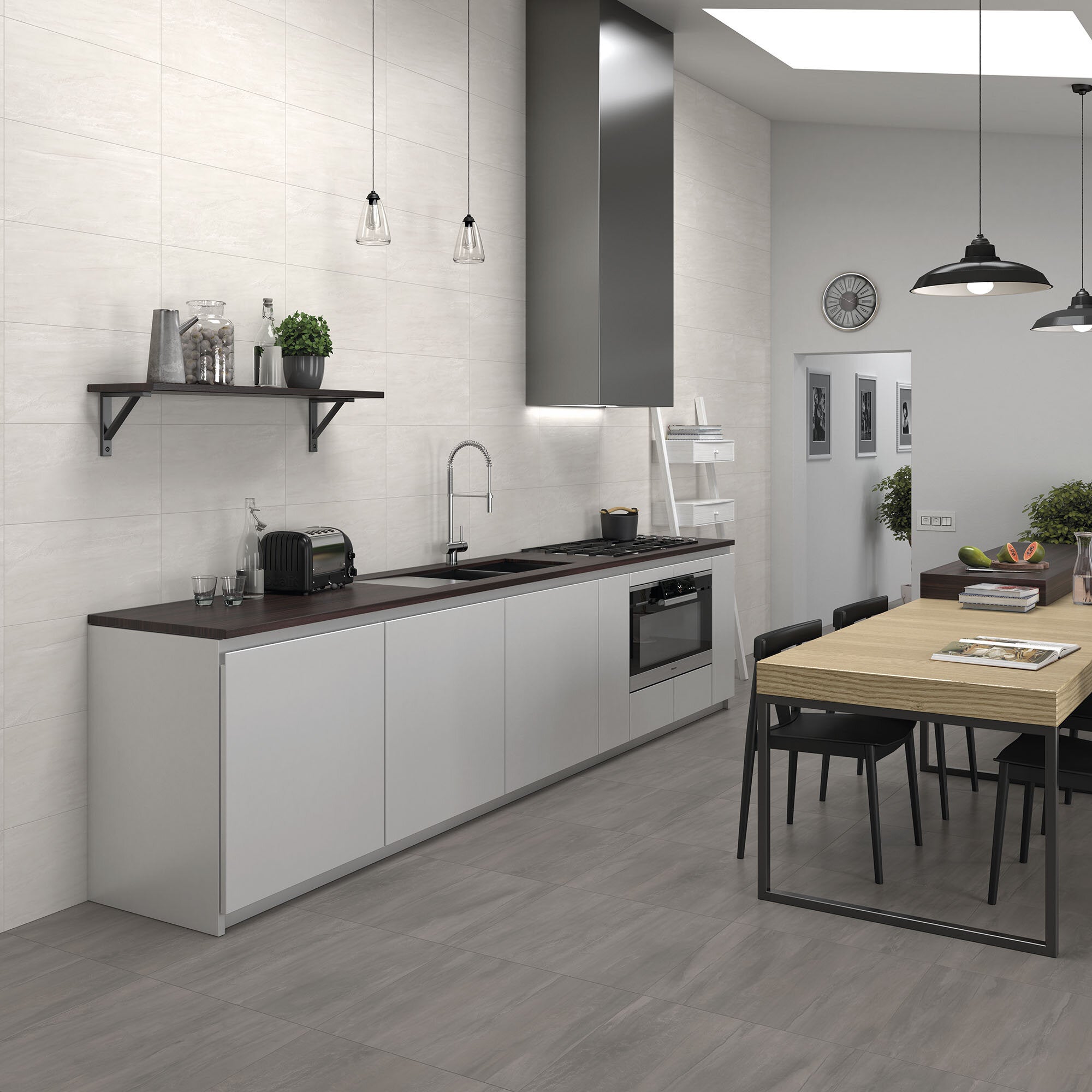 Faïence - OCEAN - GREY - 30x60 | Leroy Merlin