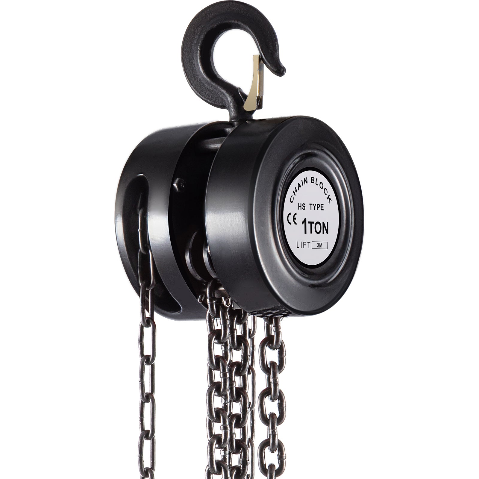 Hand Chain Hoist,VEVOR 2200 lbs /1 Capacity Chain Block,10ft/3m Lift ...