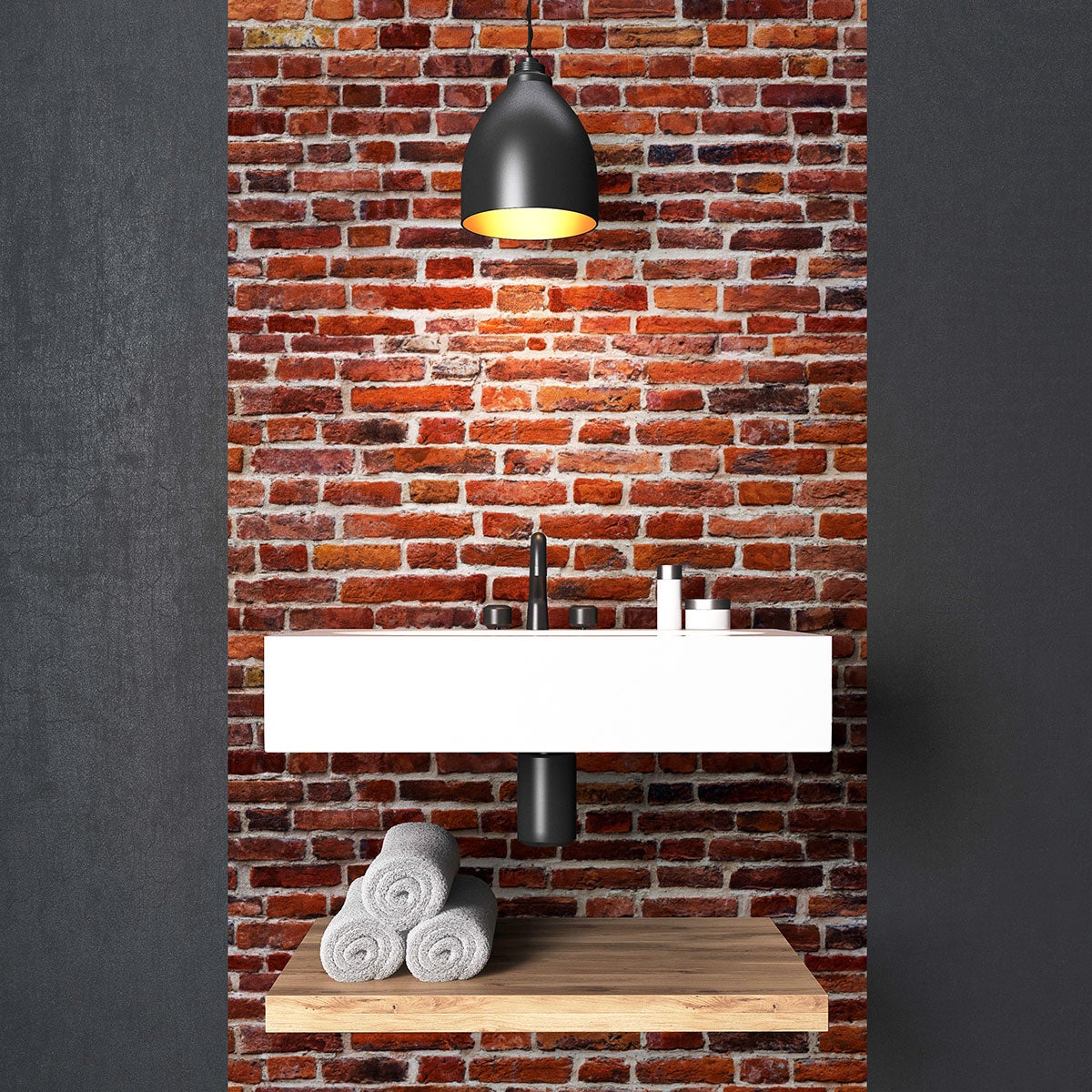 Vinilos ladrillos de Edimburgo - adhesivo de pared - revestimiento ...