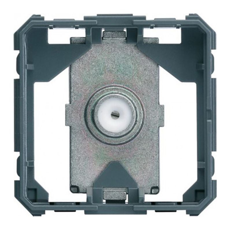 Lot de 10 prises TV Type F Hager Gallery - 2 modules - Composable | Leroy Merlin