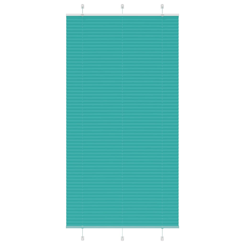 Store plissé vert pétrole 110x200cm largeur du tissu 109,4cm | Leroy Merlin