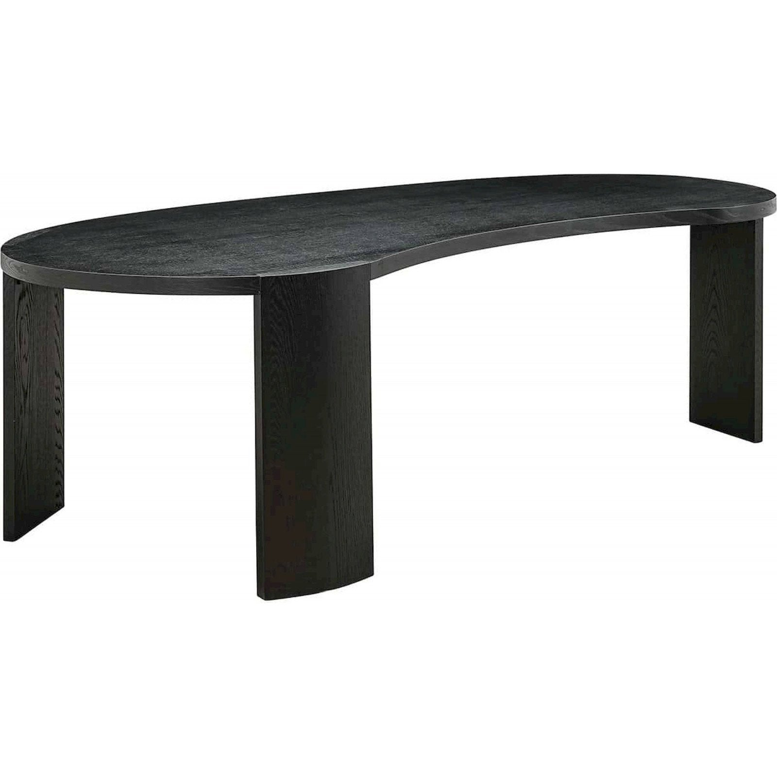 Table à manger Navarino chêne sombre 230 x 112 x 76 cm Chêne café foncé ...