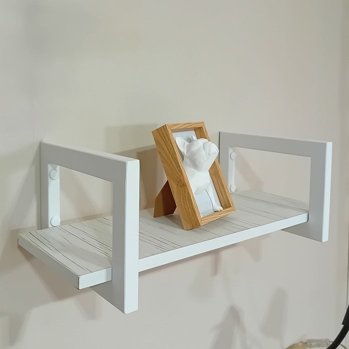 Monarka Conjunto 2 Soportes rectangular para estantes, metálicos, (30 ...