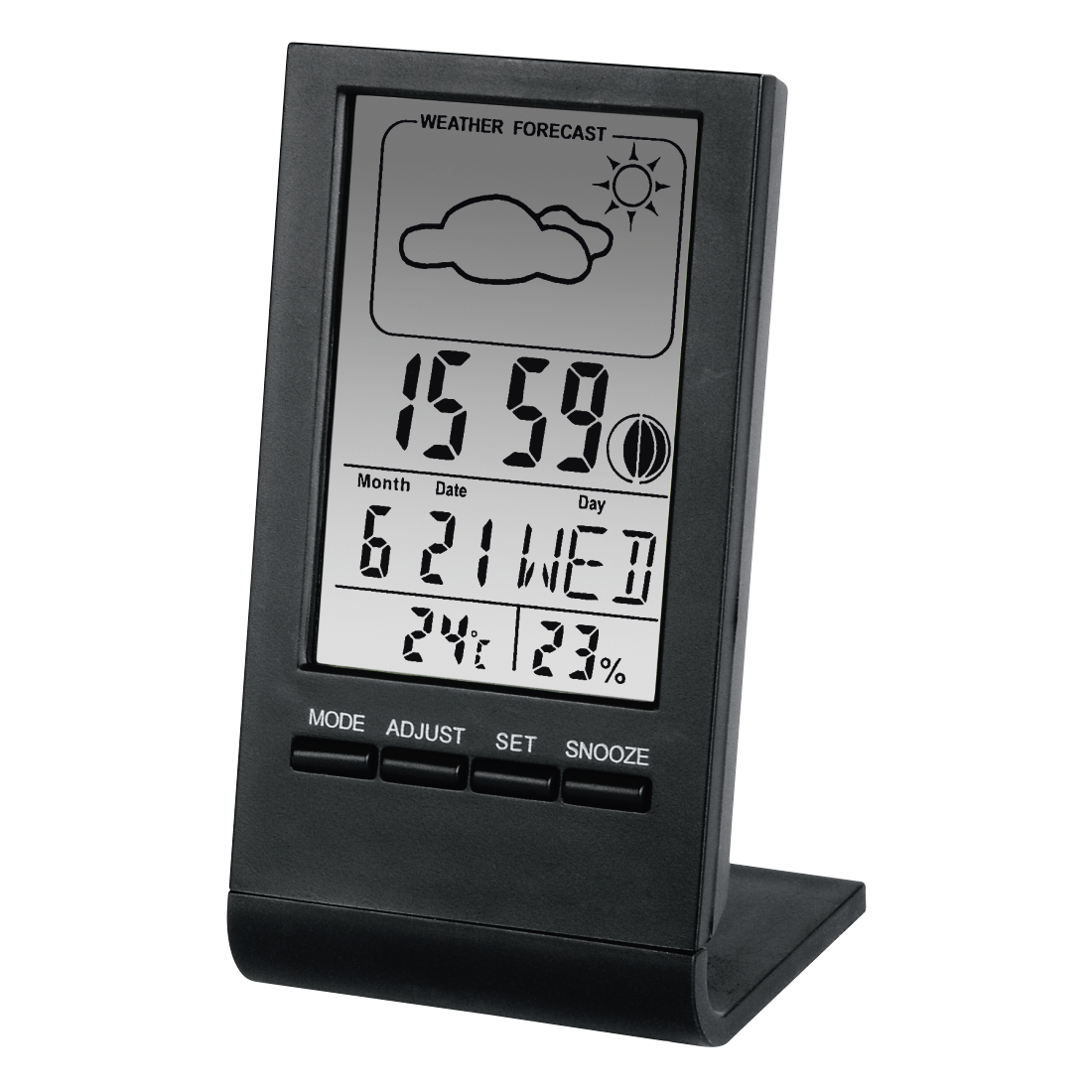 Hama TH-100 LCD Thermo/Hygrometer - Thermometer Hygrometer Barometer ...