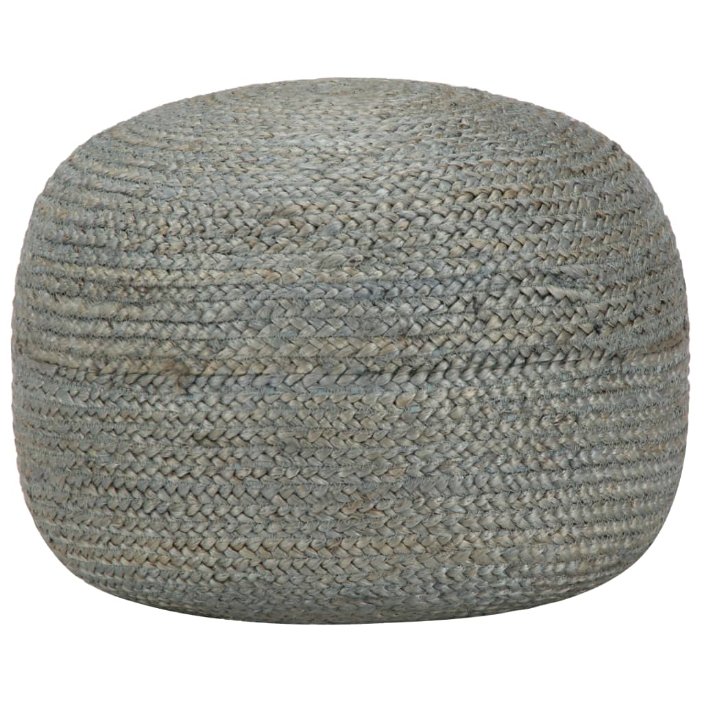 Maison Exclusive - Pouf fait à la main Vert olive 45 x 30 cm Jute ...