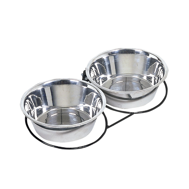 Comedero Soporte Pared Doble-2 | Leroy Merlin