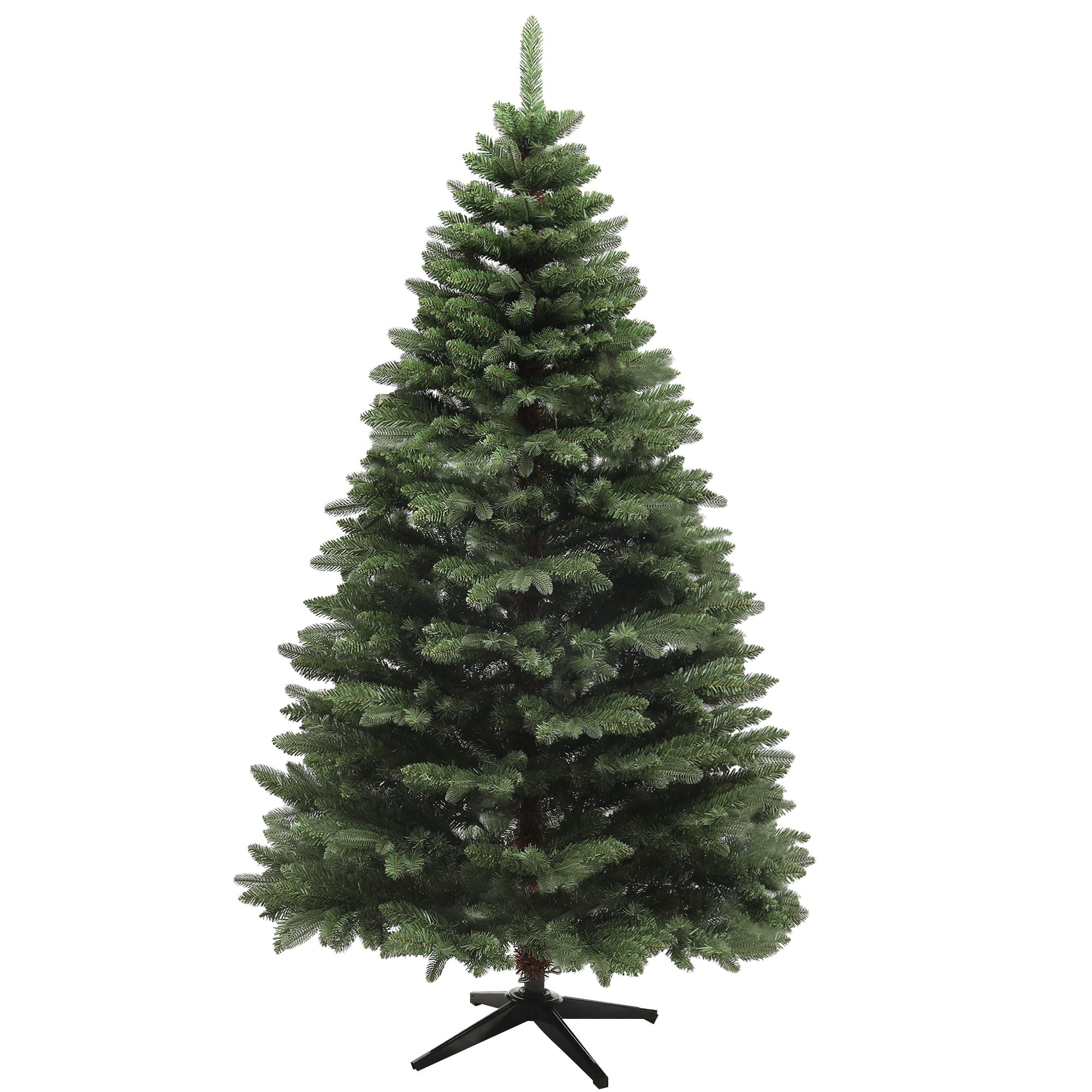 HOMCOM Albero di Natale in Plastica con 1050 Rami e Base Pieghevole in ...