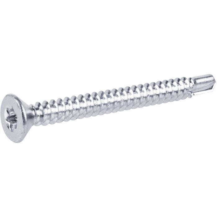 Vis tôle - Viswood - Autoperceuse - Tête fraisée - Acier zingué - 5,5 x ...
