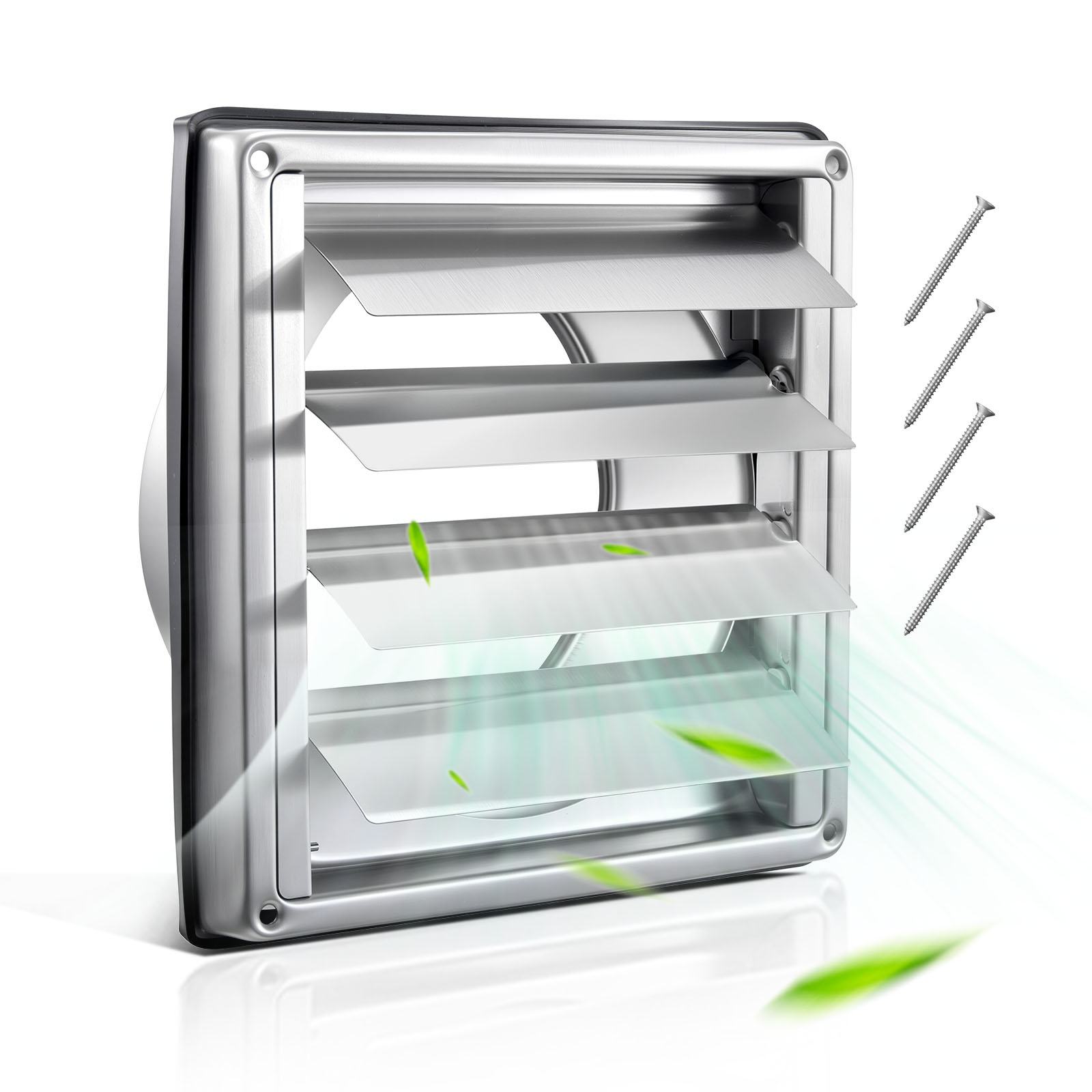 Griglia ventilazione a parete, griglia ventilazione a lamelle in ...