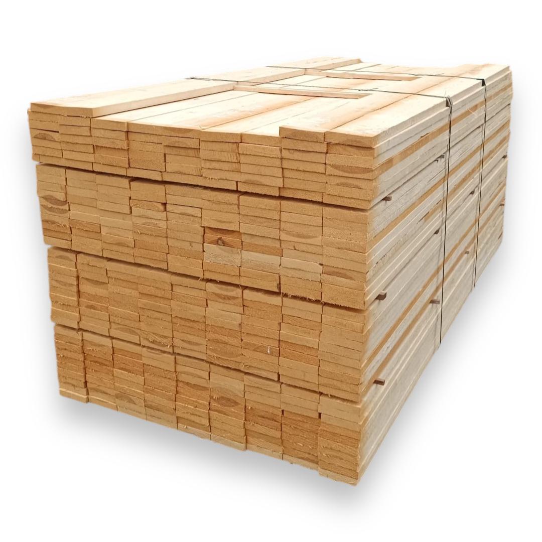 Paquet de 10 planches en bois de pin sylvestre rabotées Paquet de 10 ...