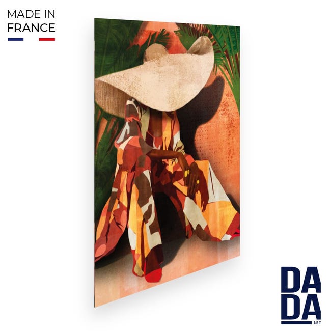 Affiche Élégance Ensoleillée 60x80cm Fabriqué En France Dada Art