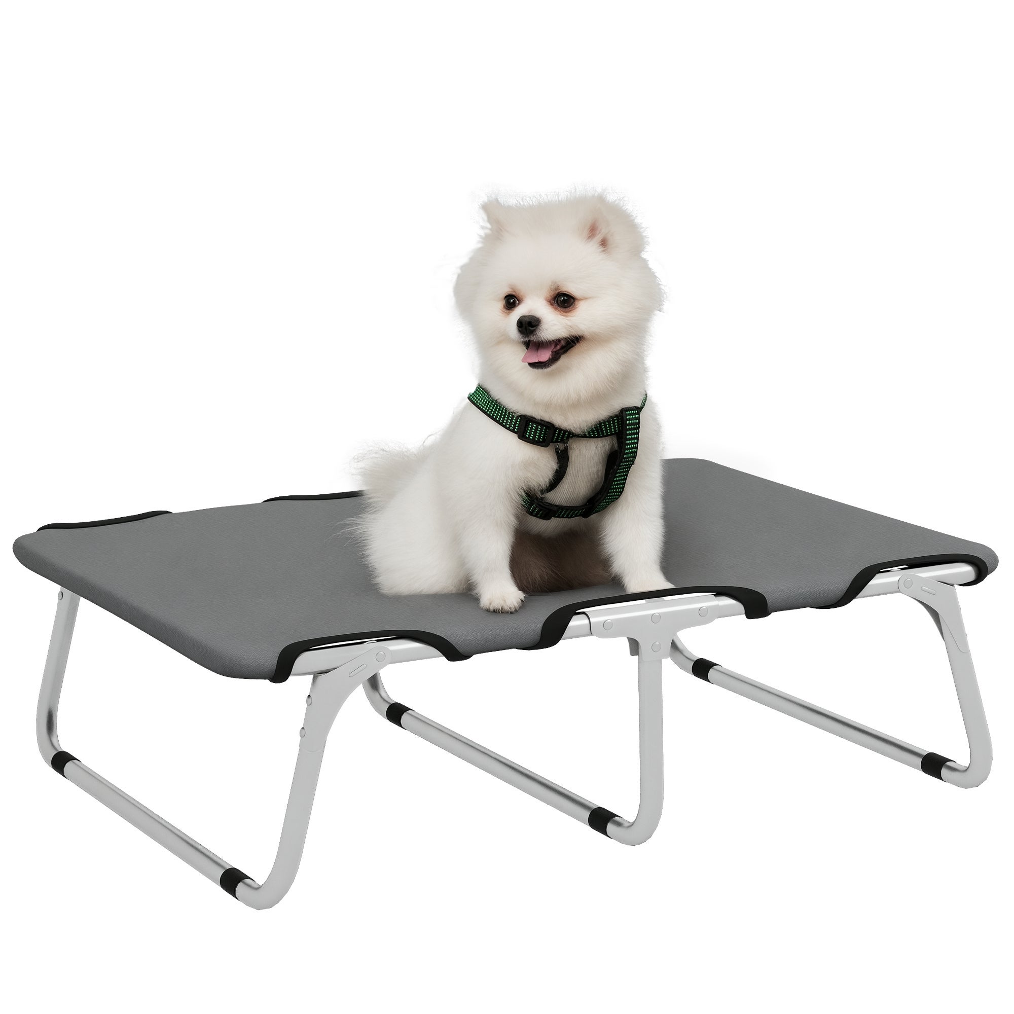 Lit pliant surélevé pour petits chiens,utilisable en intérieur et en ...