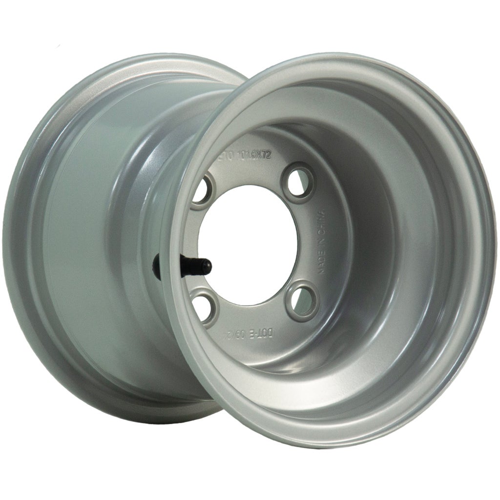 7.00x8 Golf Buggy Rim Steel Silver 4 Inch PCD Suits Yamaha E-Z-go Club ...