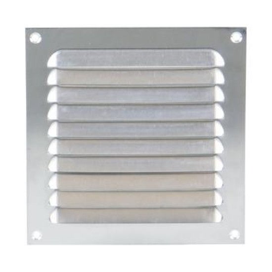 Rejilla de lamas 436 RENSON 500 x 500 mm - anodizado plata - 45005001 ...