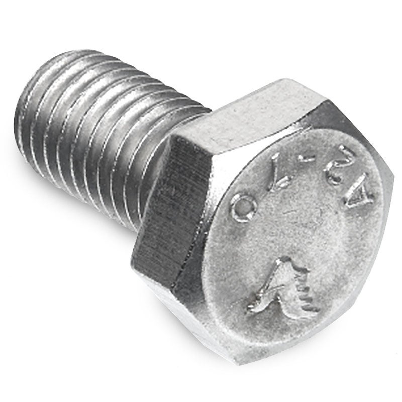 Tornillo de acero inoxidable con rosca de cabeza hexagonal total M8 x ...