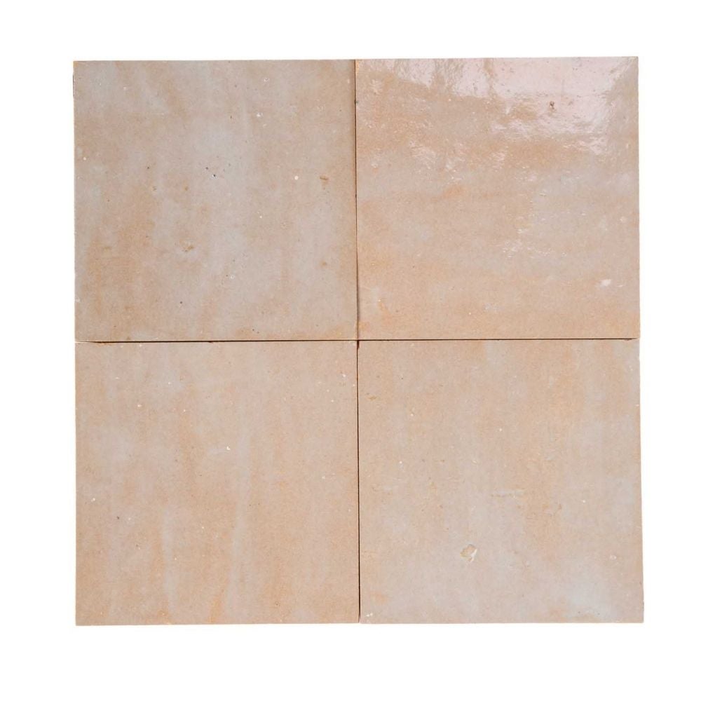 Zellige Marocain - 10x10 cm - Carrelage mur - Terre De Zellige 10x10 cm ...