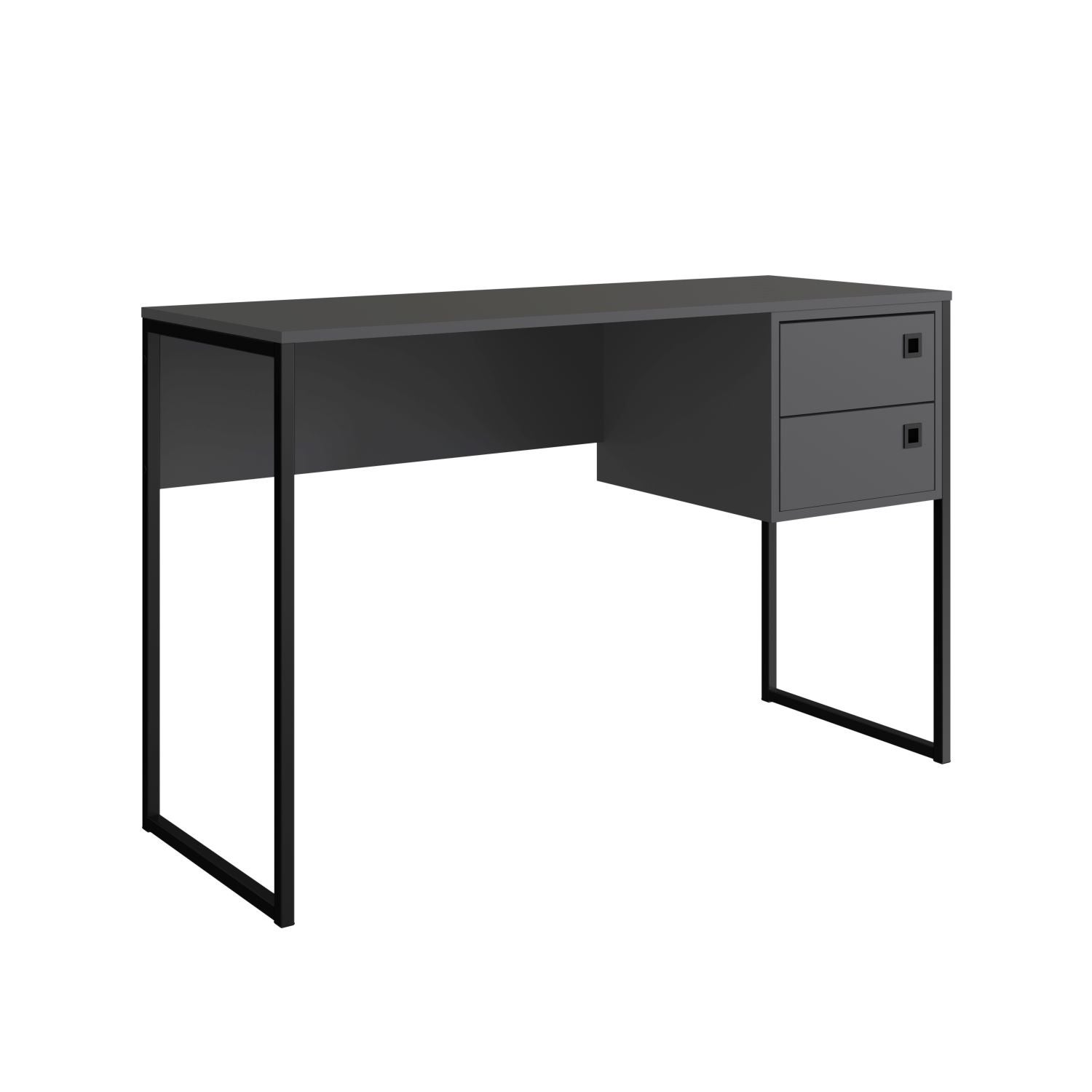 Scrivania per ragazzi 2 cassetti Grigia 75X120X45 cm | Leroy Merlin