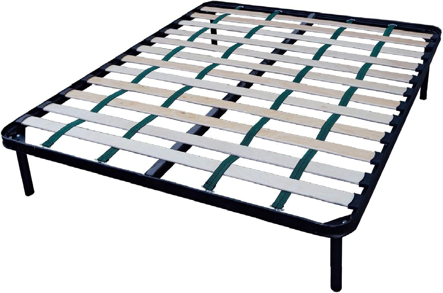 Sommier double 140x190 Renforcé avec des sangles pour les grandes ...