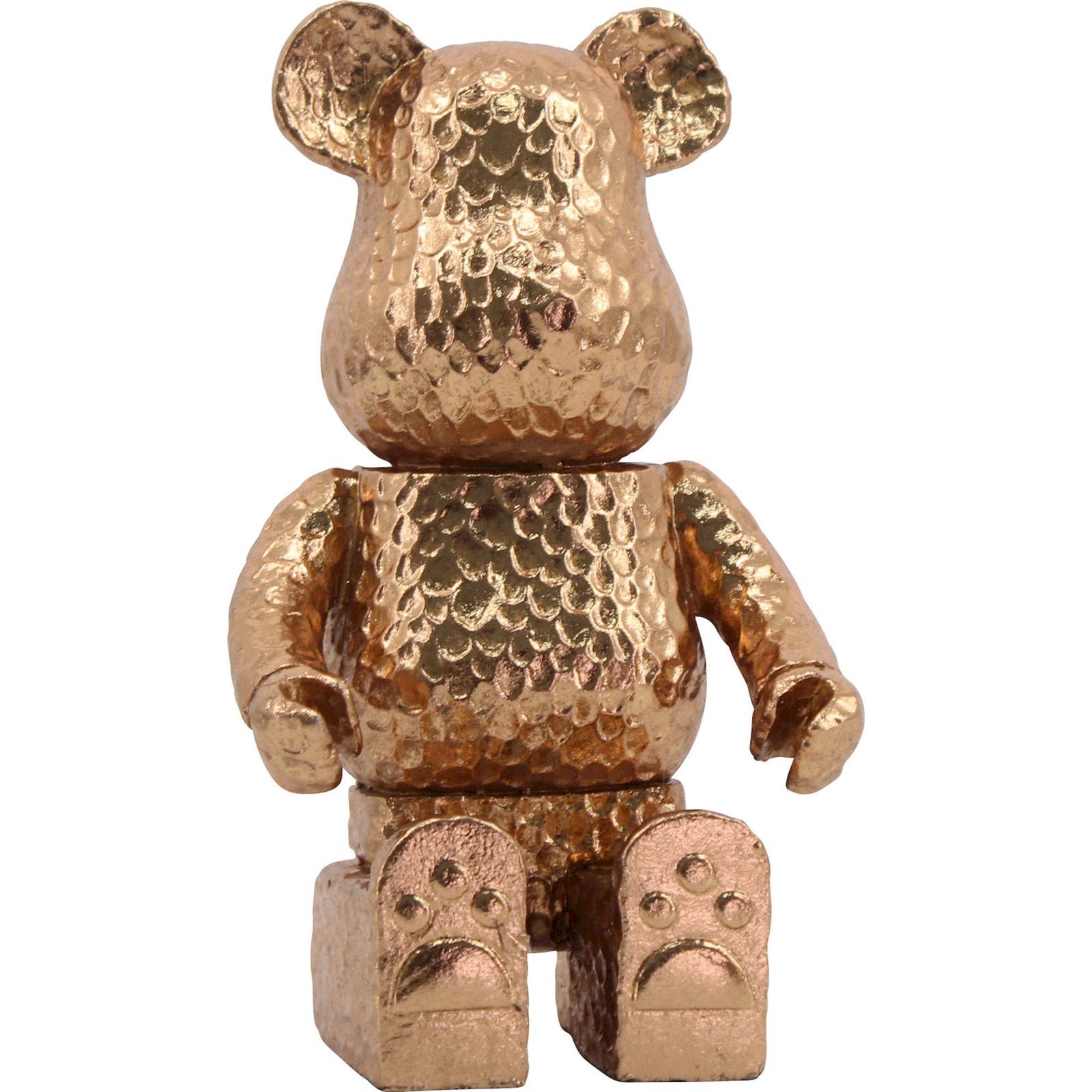 Statue ours 12 x 9,5 x 21 cm Doré | Leroy Merlin