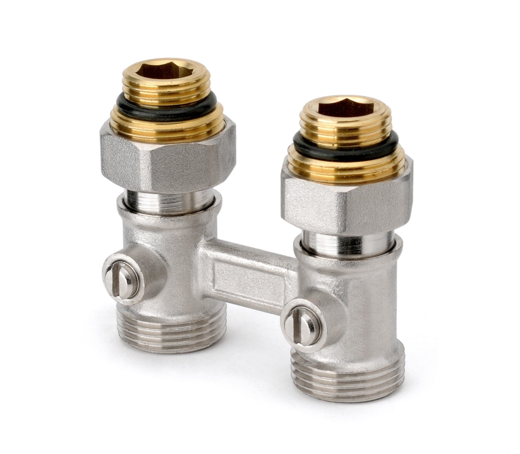 Válvula H bitubular modelo recto con conexiones 1/2"M APM 345CP 015 - 1 ...