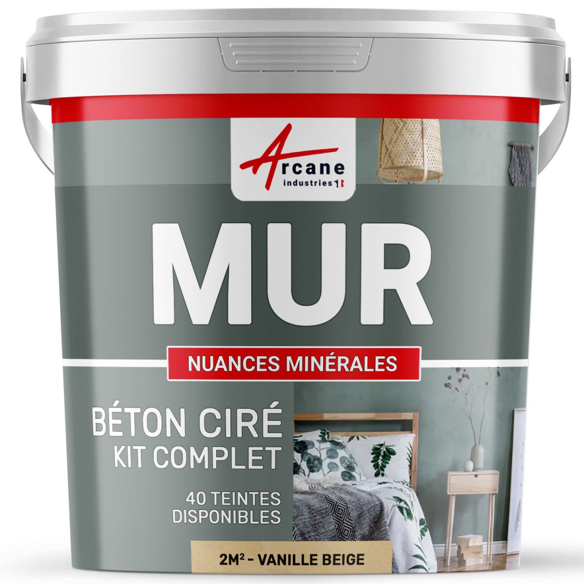 KIT DE MICROCEMENTO PARA PAREDES - Vainilla Beige - ARCANE INDUSTRIES ...