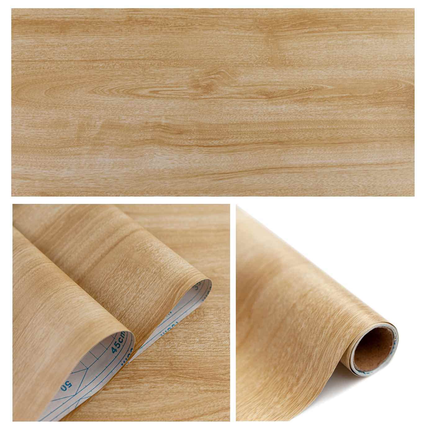 TIENDA EURASIA® Pack 2 Rollos Adhesivos para Muebles, 45x200 cm, 1,8 m² ...