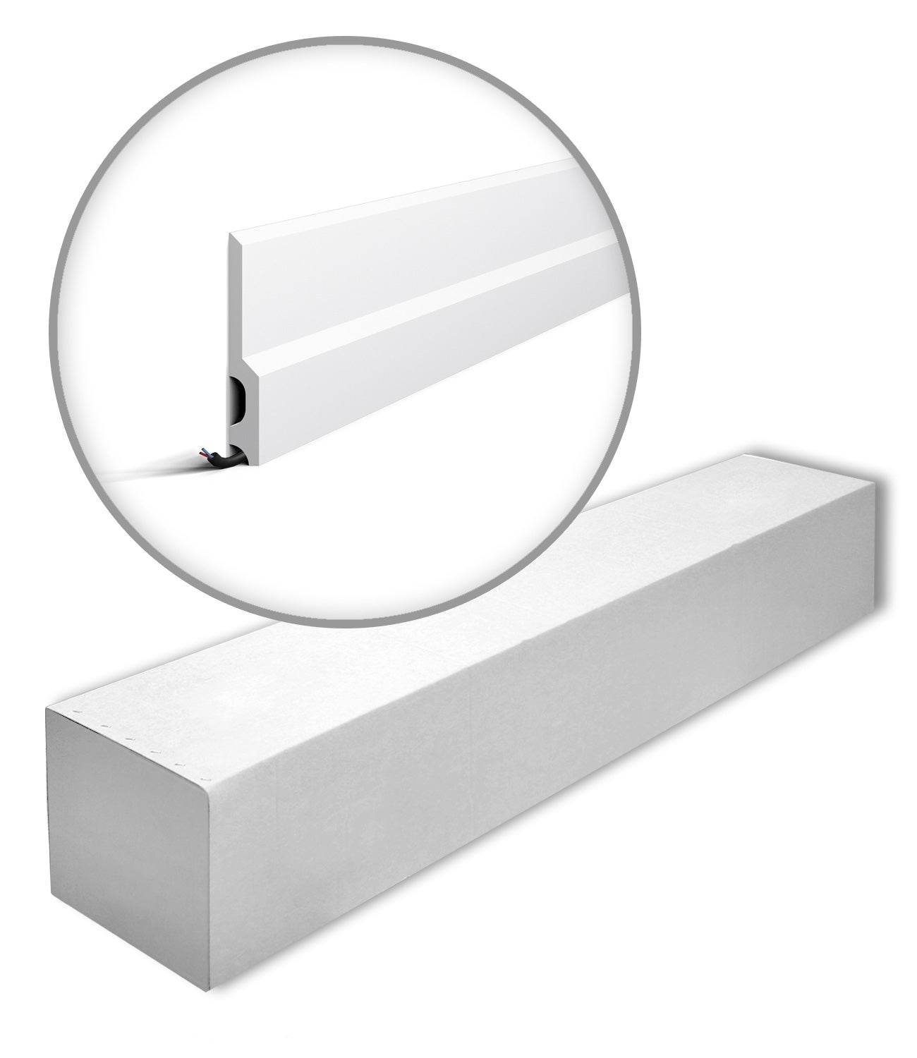 Zócalo NMC FD22-box WALLSTYL 1 caja 12 piezas 24 m | Leroy Merlin