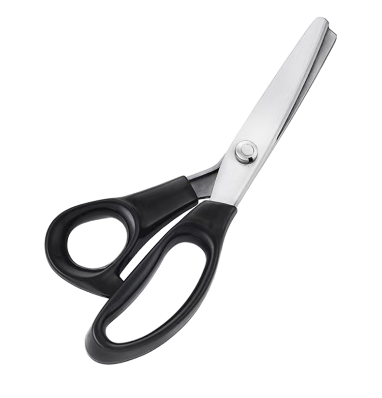 Ciseaux de couture zigzag, ciseaux cranteurs pour tissu, qualité professionnelle | Leroy Merlin