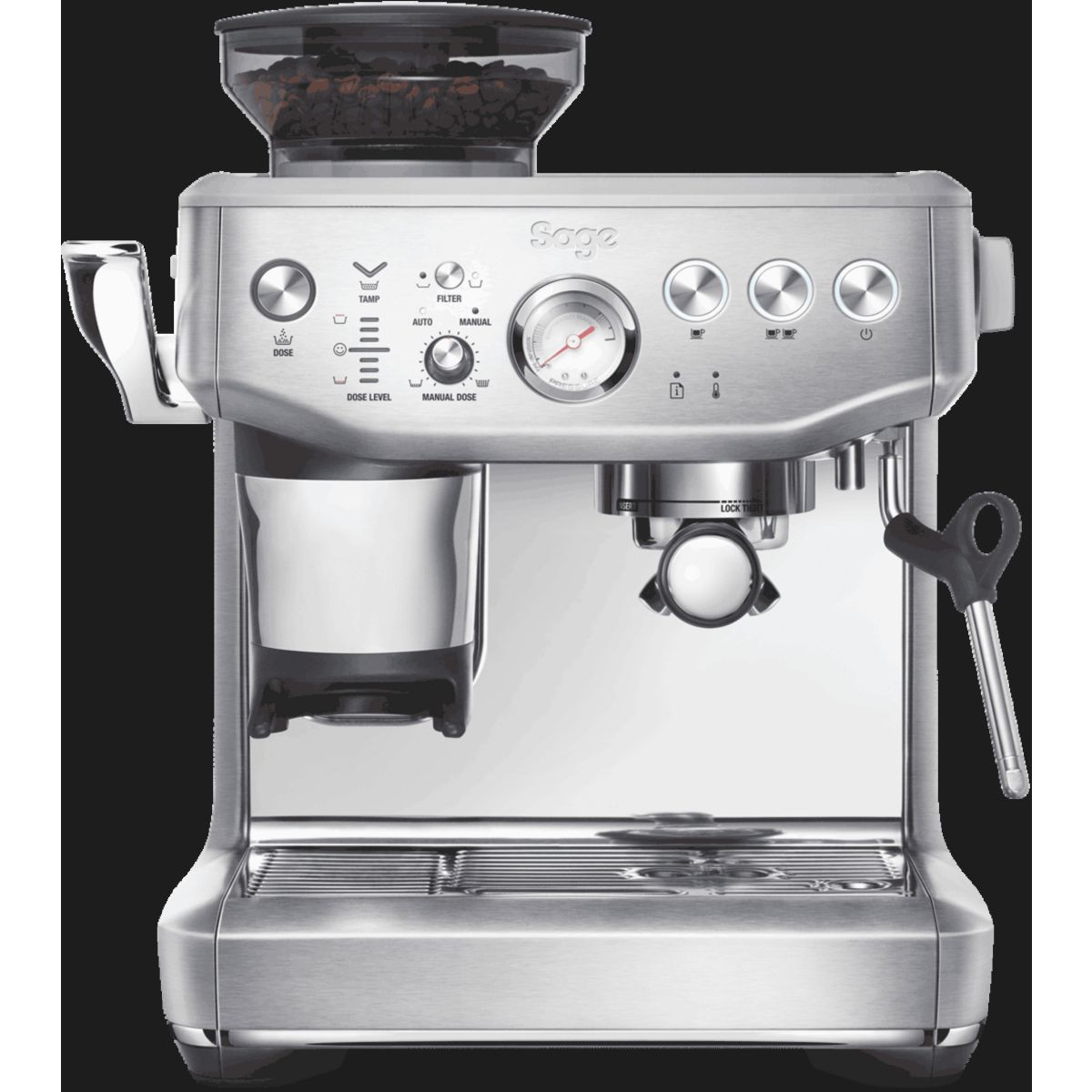 Machine à expresso SAGE APPLIANCES impress SES876BSS4EEU1 | Leroy Merlin