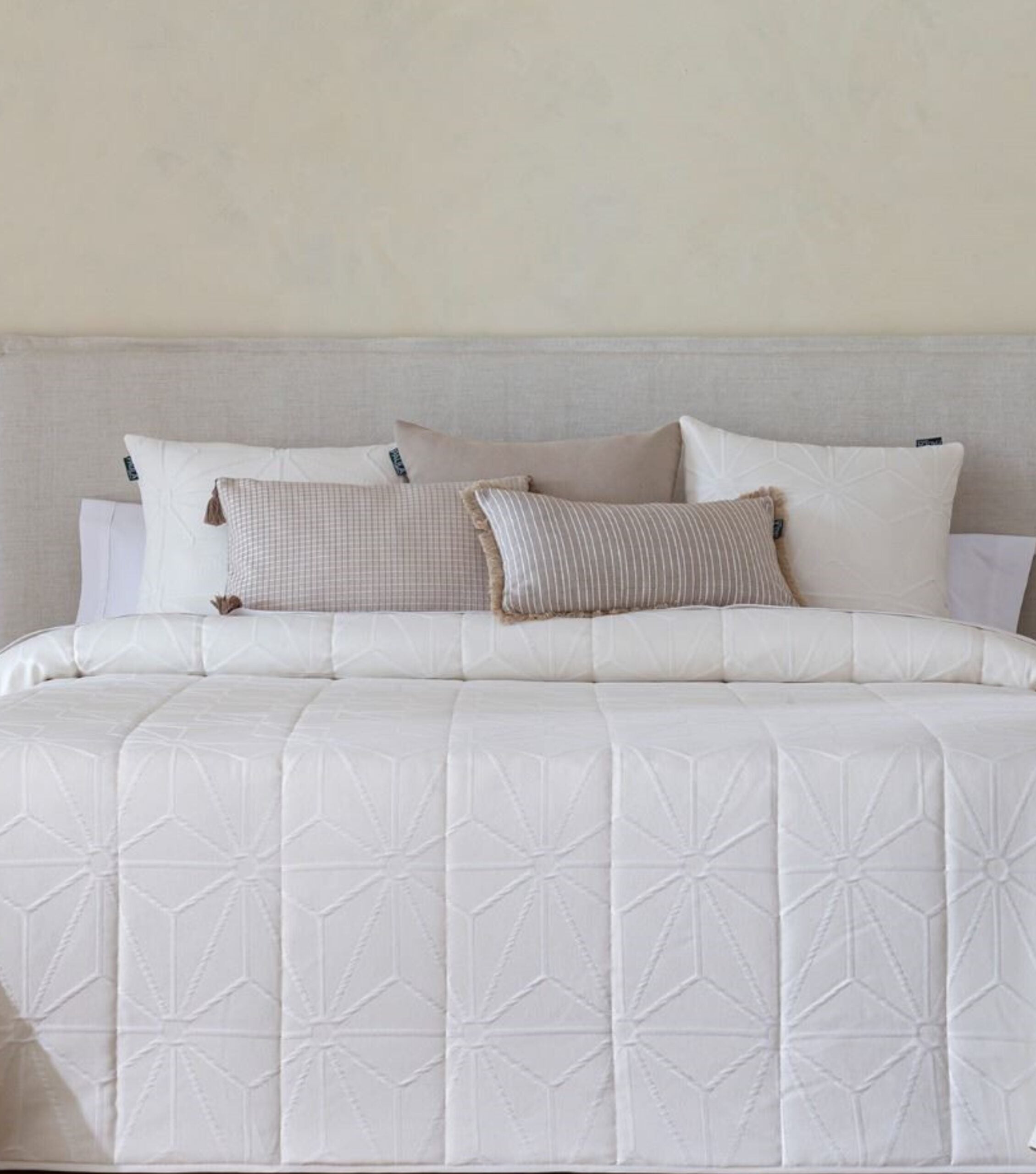 Edredón Conforter Pique Jucar Blanco para Cama de 90 cm | Leroy Merlin