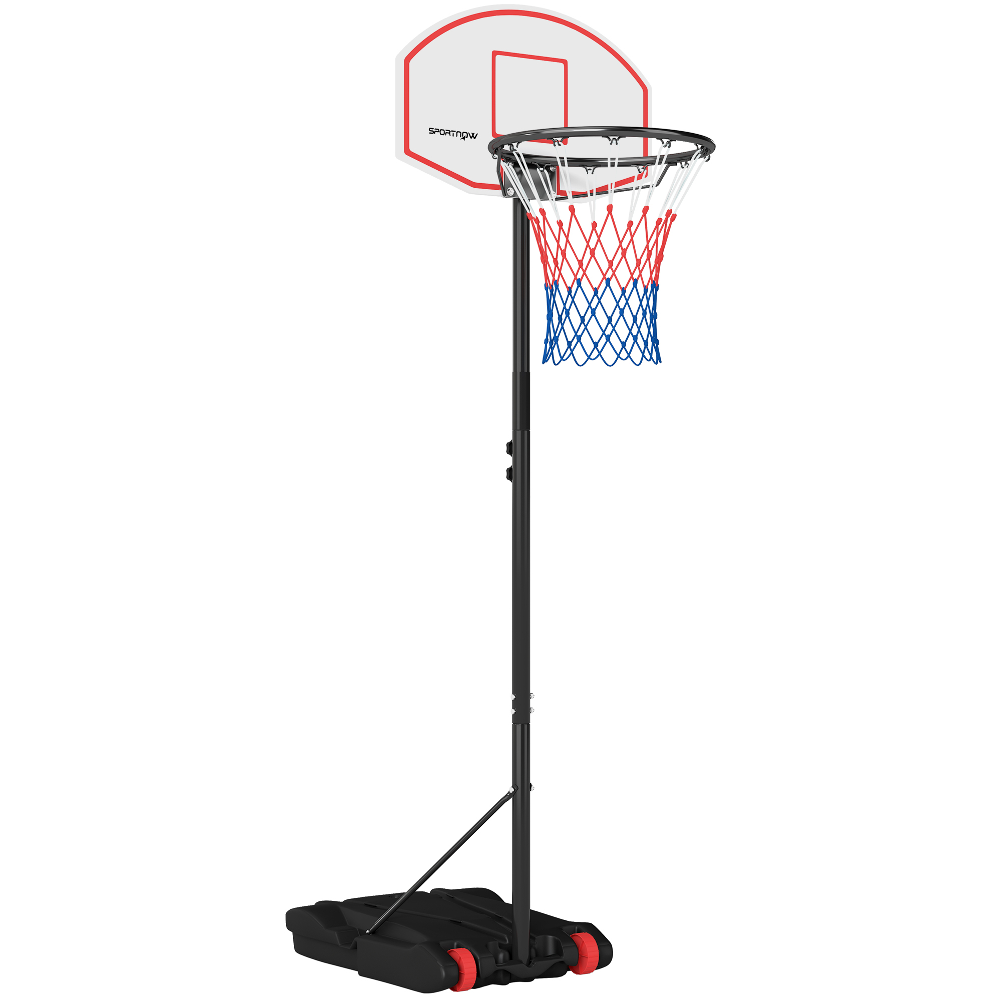 SPORTNOW Basket Acier, PE Noir 74x55x247 cm A61-073V00BK | Leroy Merlin