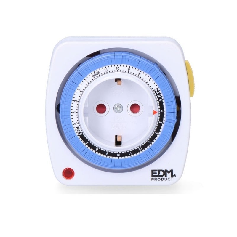 Programmateur Journalier Mécanique Compact 230V 16A 3500W - SILUMEN | Leroy Merlin