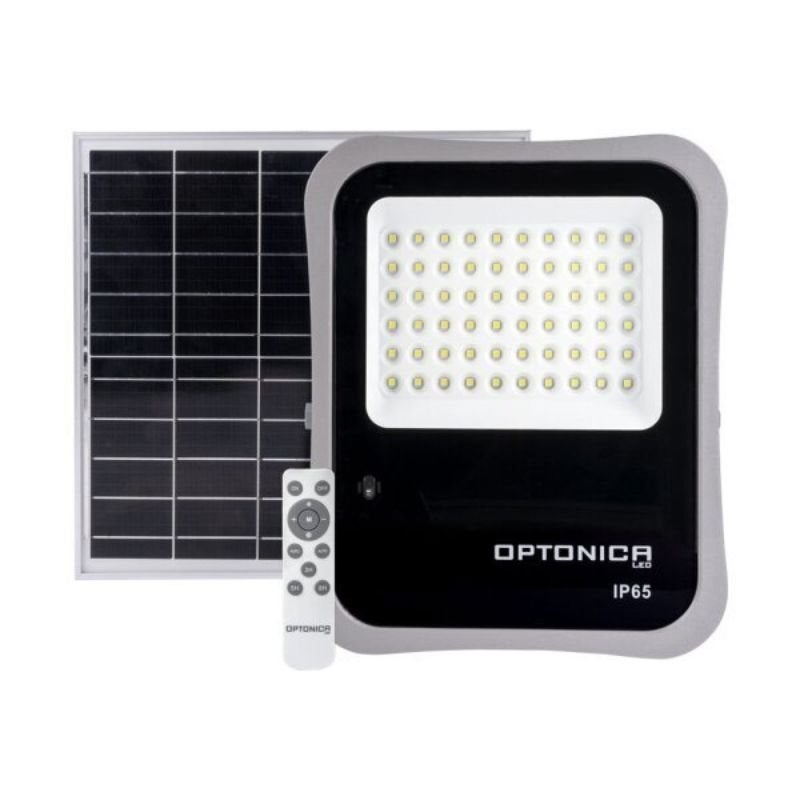 20W IP65 Solar LED Floodlight (Panel solar + mando a distancia incluido ...