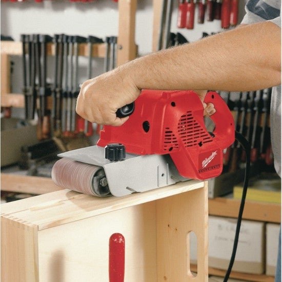 Ponceuse à bande / 1150w - bs 100 le milwaukee - | Leroy Merlin
